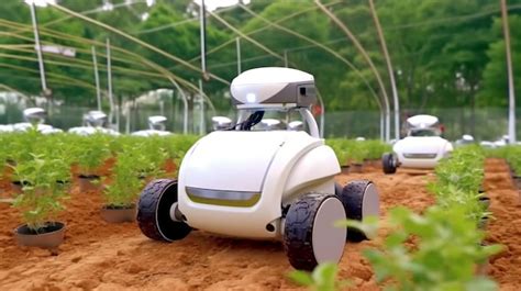 Premium Photo Robotic Weeding Harvesting A Fully Automated Organic
