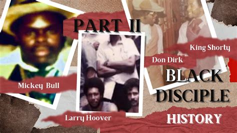 Detailed Black Disciple History Part 2 1970s Chicago Gangs Bds