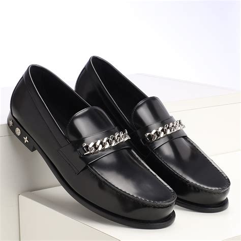 Giày Loafer Louis Vuitton đế Cao Tag Xích Best Quality