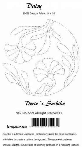 10 Off Dories Sashiko Japanese Embroidery Fabric Daisy Ebay Japanese Embroidery Sashiko