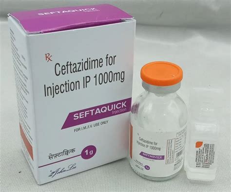 Ceftazidime For Injection 1000 Mg At ₹ 1000vial In Mumbai Id