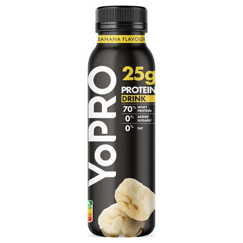 Iogurte Líquido Proteína Banana Yopro Danone Emb 300 Gr Continente