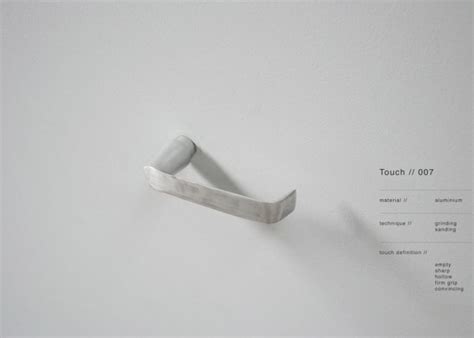 Rene Siebum Explores Touch With Tactile Door Handles
