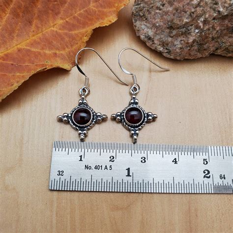 Socute925 Zia Earrings Zia Dangle Earrings Sterling Silver Etsy
