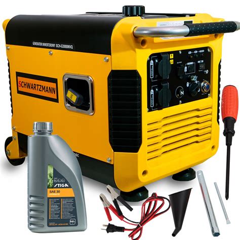 Agregat PrĄdotwÓrczy Inwertorowy 5 4kw 4km Usb Avr Oil DuŻa Moc Waga