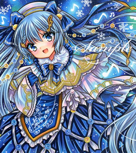 Safebooru 1girl D Bangs Blue Background Blue Bow Blue Bowtie Blue