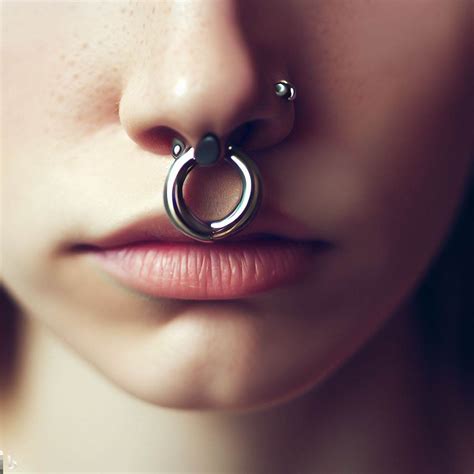 Septum Piercing Are Septum Rings More Dramatic