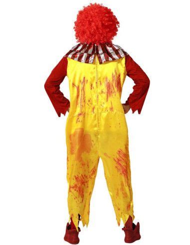 Disfraz De Payaso Asesino Halloween Para Hombre