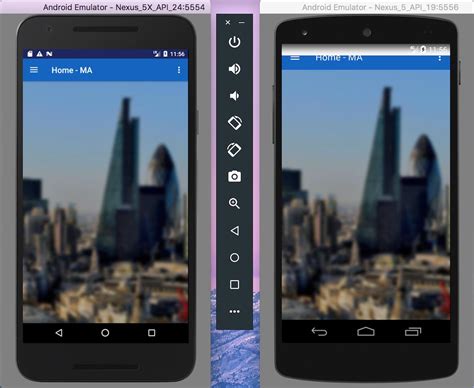 Android Ui Compatibility Issues Between Different Api Versions