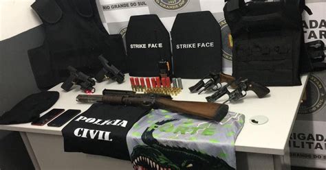 Operação De Resposta A Sequência De Mortes Recolhe Armas E Prende