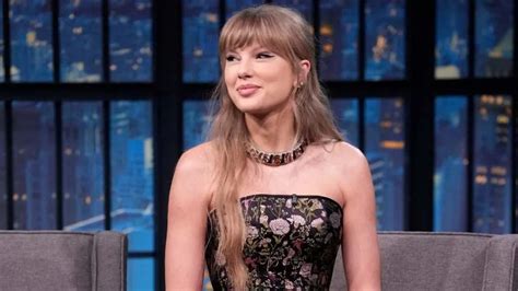 Taylor Swifts Floral Corset Top And Mini Skirt Look Maintains The