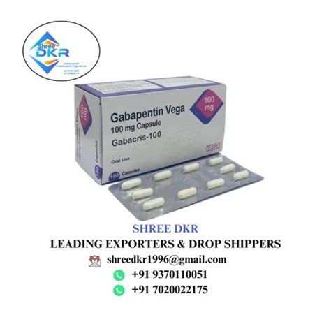 Gabapentin 100 Mg Capsule At ₹ 300stripe Gabapentin Capsule In