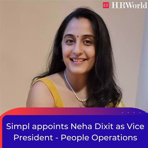 ethrworld on linkedin simpl appoints neha dixit as vice president