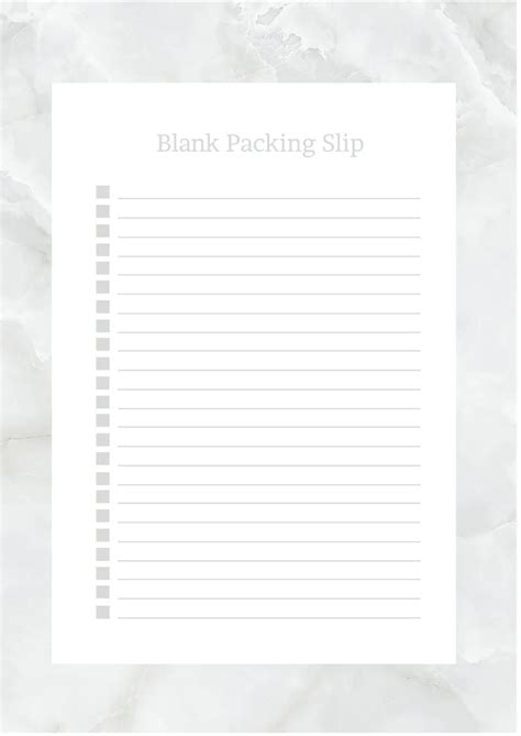 Packing Slip Templates Prntbl Concejomunicipaldechinu Gov Co