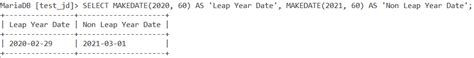 MySQL MAKEDATE Find Date From Day Number In MySQL MySQLCode