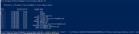 enroll and start the elastic agent windows elastic security
