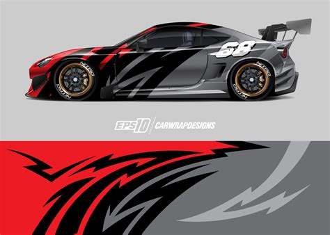 Car Wrap Decal Graphic Design Graphic By Zoulgraph · Creative Fabrica