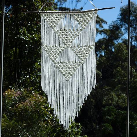 Geometric Macrame Geometric Macrame Crafts