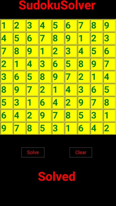 sudokusolver python tkinter sudokusolver python shorts youtube