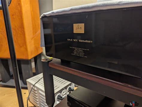 Audio Note AN E SEC Signature With Basic And Upgraded Matching Stands