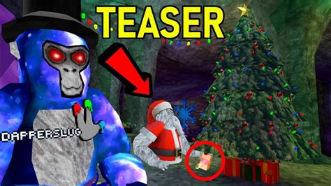 Gorilla Tag Christmas Flashback Update TEASER YouTube