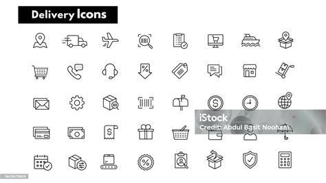 온라인 쇼핑 배달 아이콘 전자 상거래 배송 아이콘 주문 이행 아이콘 패키지 배달 아이콘 장바구니 배달 아이콘 소포 배송 아이콘 배달 자동차에 대한 스톡 벡터 아트 및 기타