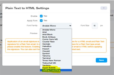 Integrating Custom Fonts To Exsign Product Hosting Controller