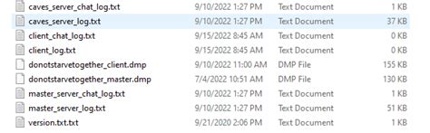 What Are These Relatively New Files In The Klei Documents Folder Dont Starve Together