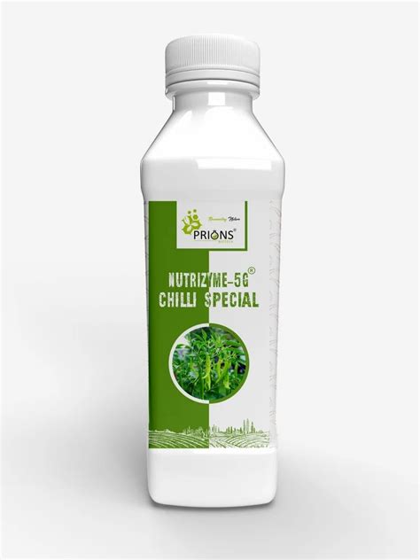 Liquid Nutrizyme 5g Chilli Special Bottle Packaging Size 1 Litre
