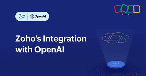 Zoho News Catch Up Zoho Openai Integration Crm Connector For Dataprep Updates For Campaigns