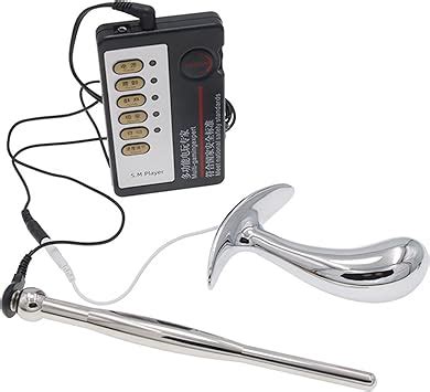 Jinqian Elektro Shock Edelstahl Harnröhren Dilatatoren Analplug Set