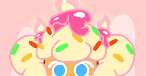 우고이라 춤추는 생일케이크맛 쿠키 Matzのうごイラ Pixiv
