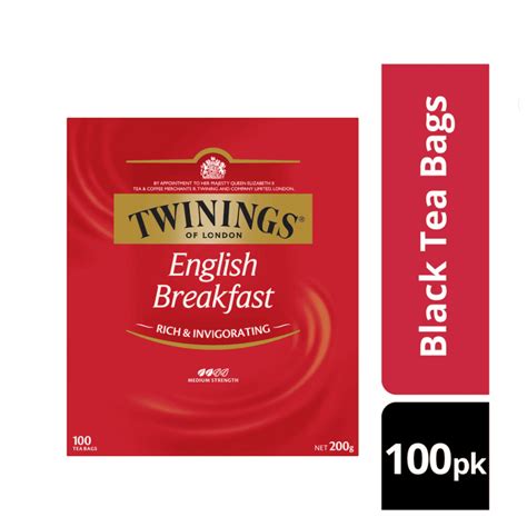 Twinings English Breakfast Tea Bags 100 Pack Walmart