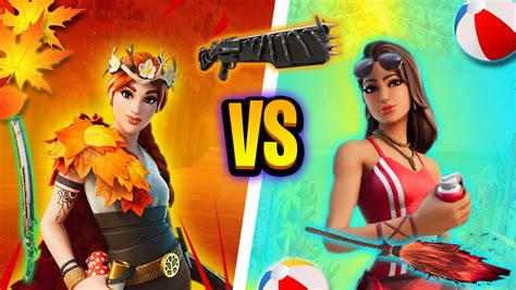 🏖️ Summer Vs Fall 🍂 Heroes Combat 3535 1268 6028 By Fooxi Fortnite