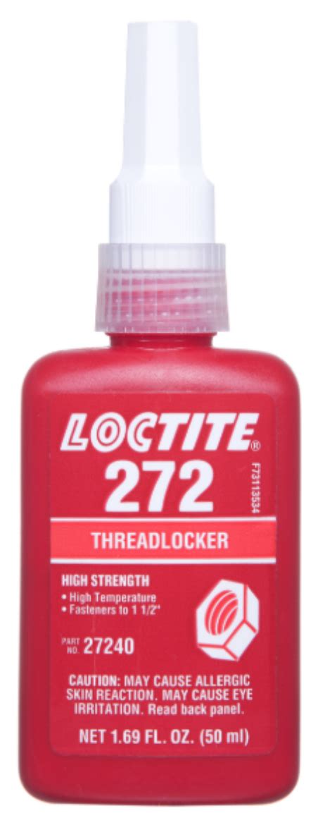 272 50ml Loctite 272 50ml Threadlock Hi Temp Hi Strength The Boss