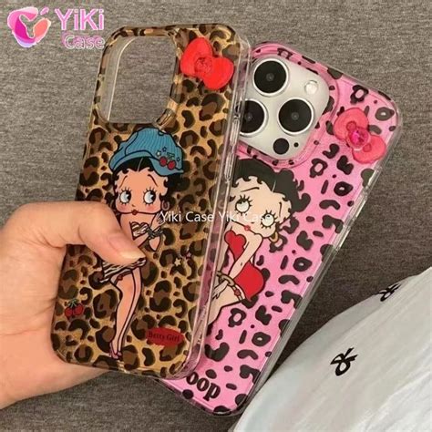 Leopard Bowknot Sexy Girl Lustre Lining Hard High Phone Case For
