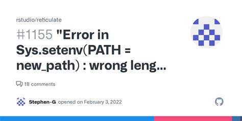 Error In Tenvpath Newpath Wrong Length For Argument