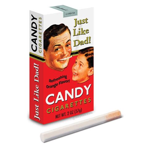 Candy Cigarettes Just Like Dad