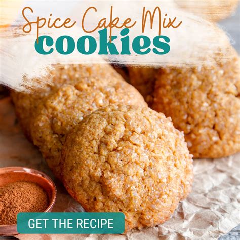 Spice Cake Mix Cookies Serendipity And Spice