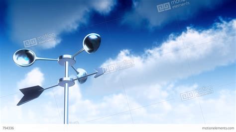 Anemometer Loop Stock Animation 794336
