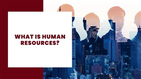 Qué son los recursos humanos Definición funciones y tipos