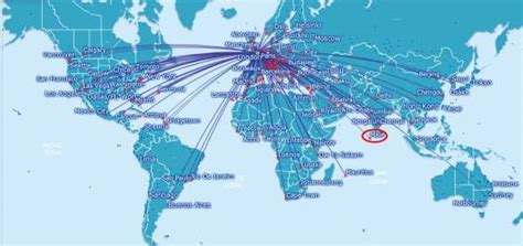 Ba Flight Routes Map