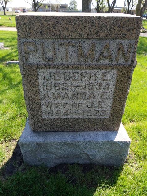 Amanda E Parker Putman 1864 1923 Memorial Find A Grave