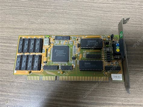 Isa 구형 그래픽카드 트라이던트 Tvga8900c2 중고나라 카페에서 운영하는 공식 사이트