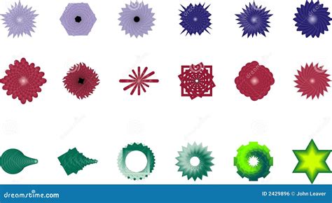 Mixed Elements Stock Vector Illustration Of Abstract 2429896