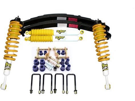 2 Inch 50mm Raw Nitro 4x4 Readystrut Lift Kit To Suit Toyota Hilux Gun