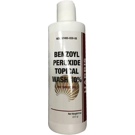 Benzoyl Perox Wash 10 Percent 8oz