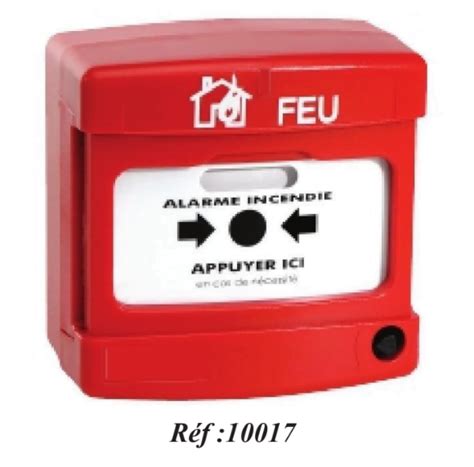 Declencheur Manuel Rouge Simple Action De Type A Vigi Securite