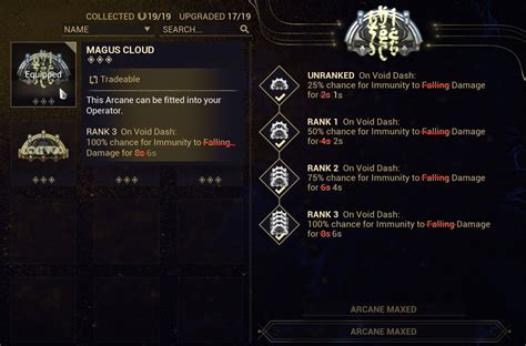 Doss Arcane Nullifier Protect You From Eidolons Energy Spike Drain On
