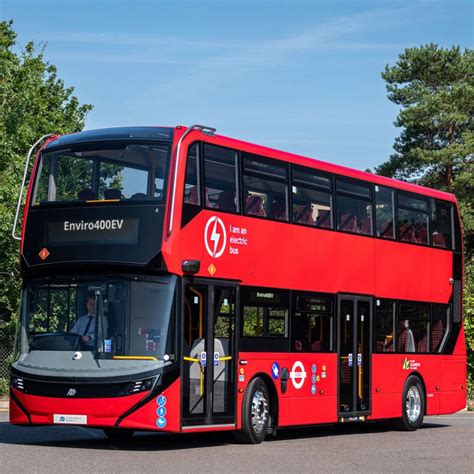 Alexander Dennis Enviro400ev Ready For London The Tfl Compliant Dd E Bus Can Host Up To 96